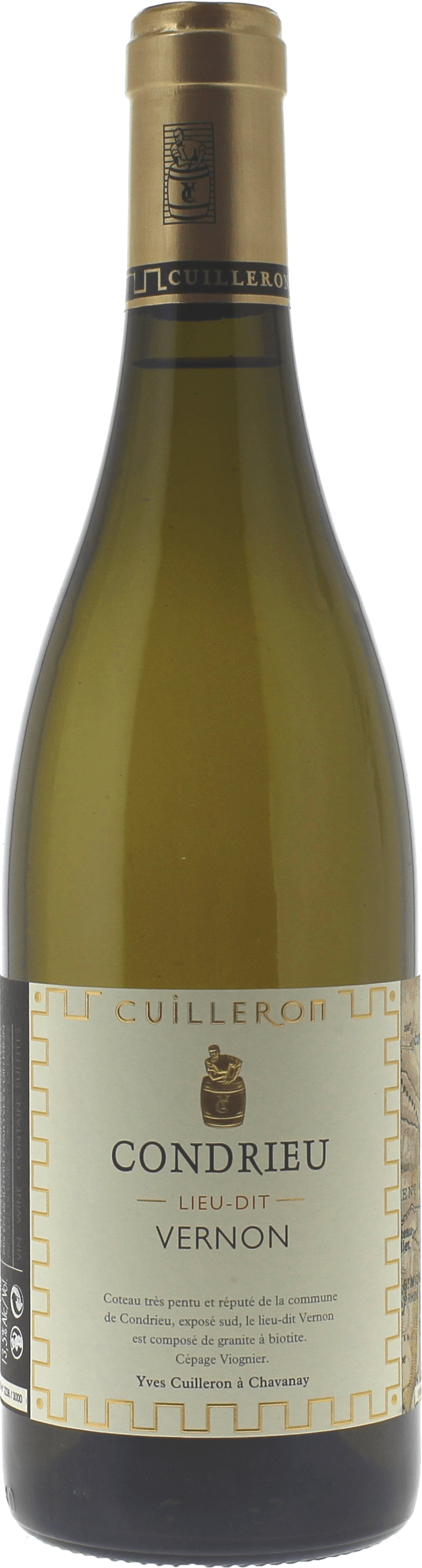 Condrieu vernon cuilleron 2016 (Condrieu, vin blanc), vendeur de vin en ...